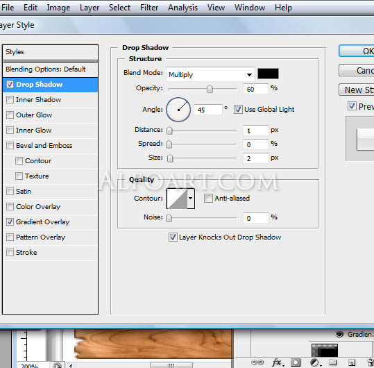Direction Sign in Adobe Photoshop