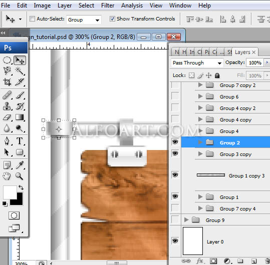 Direction Sign in Adobe Photoshop