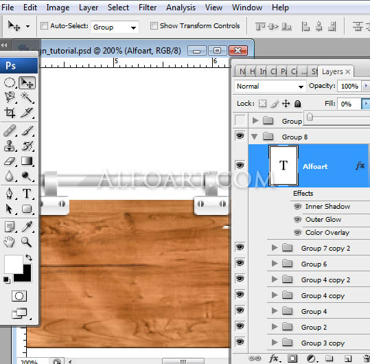 Direction Sign in Adobe Photoshop